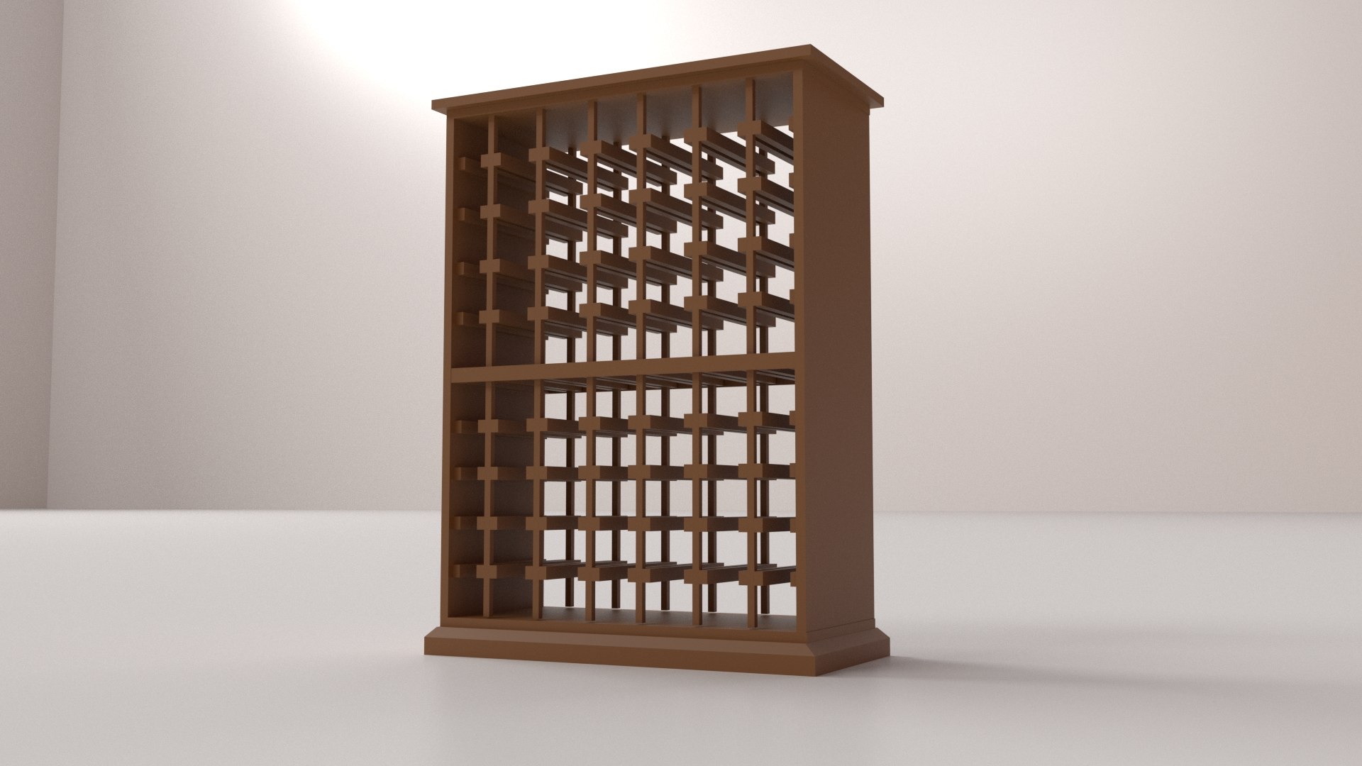 Wine Rack 3D Model - TurboSquid 1681498