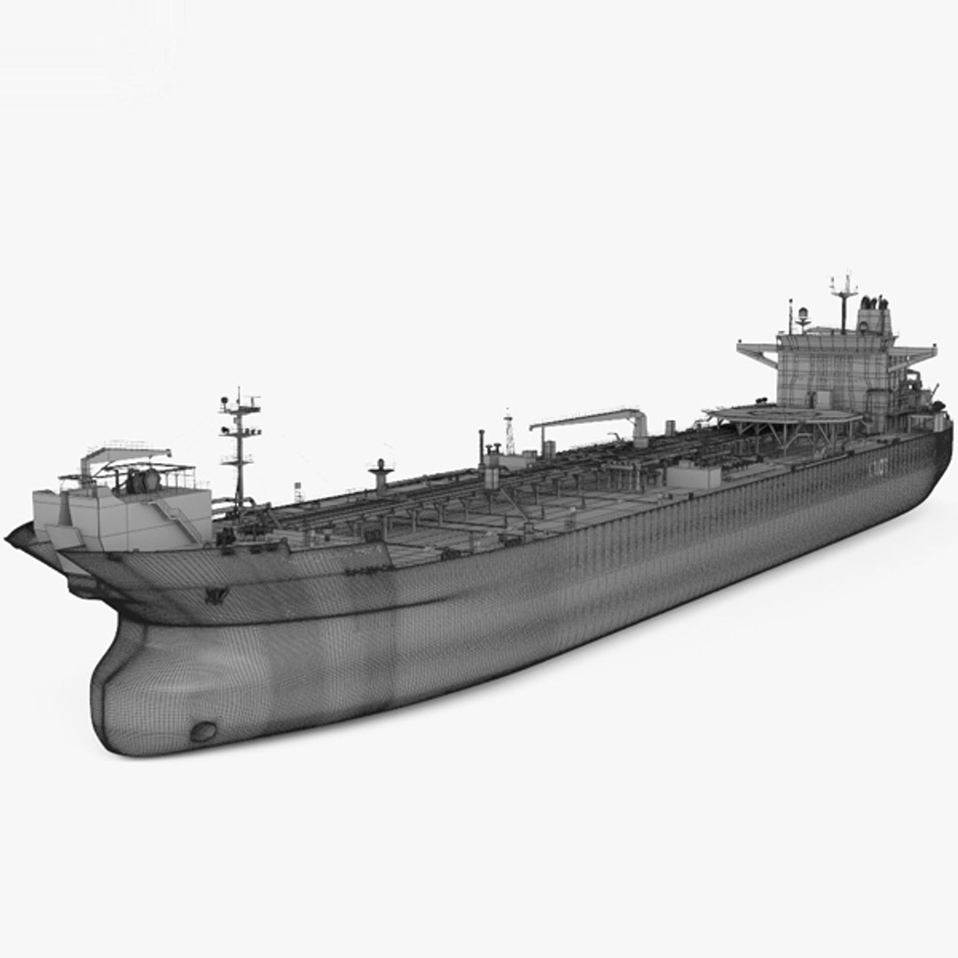 Shuttle Tanker Ingrid 3D Model - TurboSquid 1563036