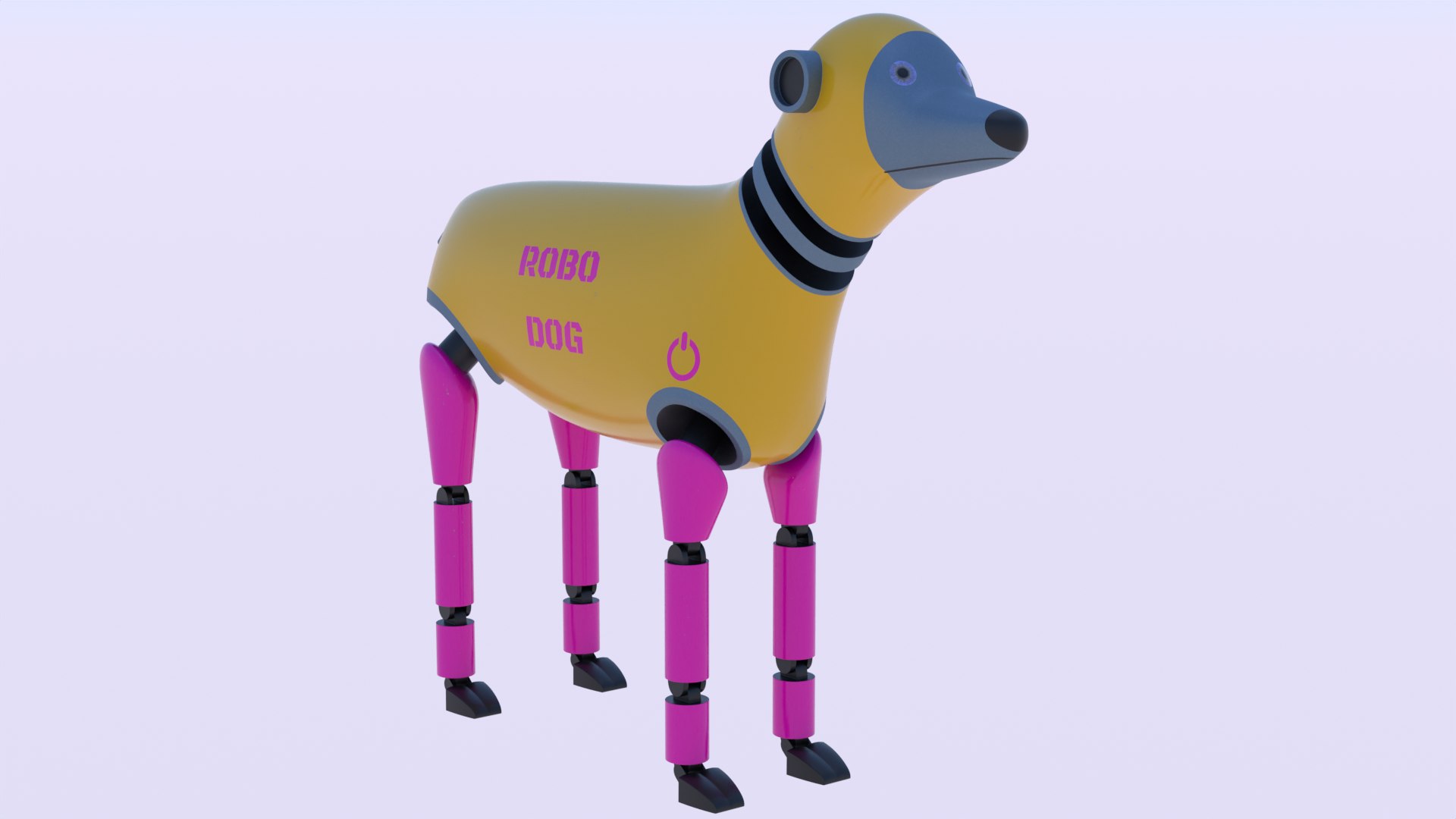 Robotic Dog III PBR 3D Model - TurboSquid 2270472