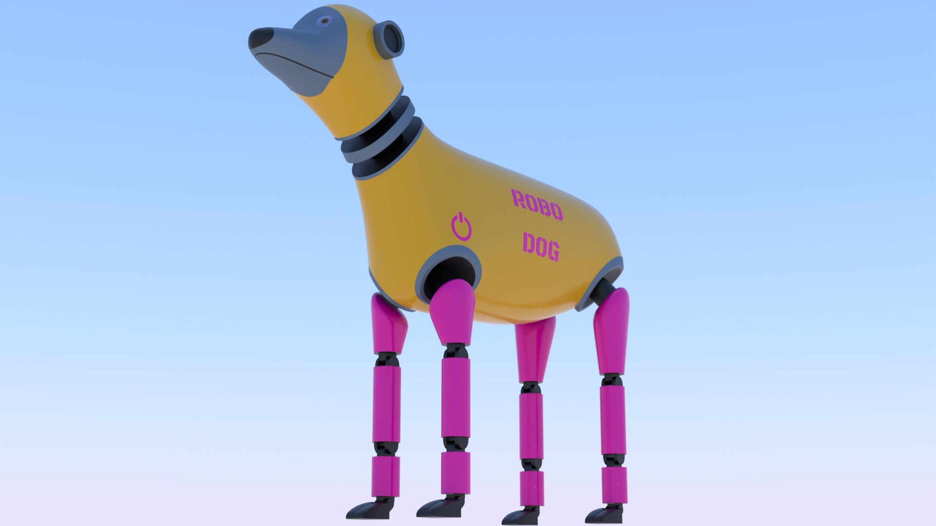 Robotic Dog III PBR 3D Model - TurboSquid 2270472