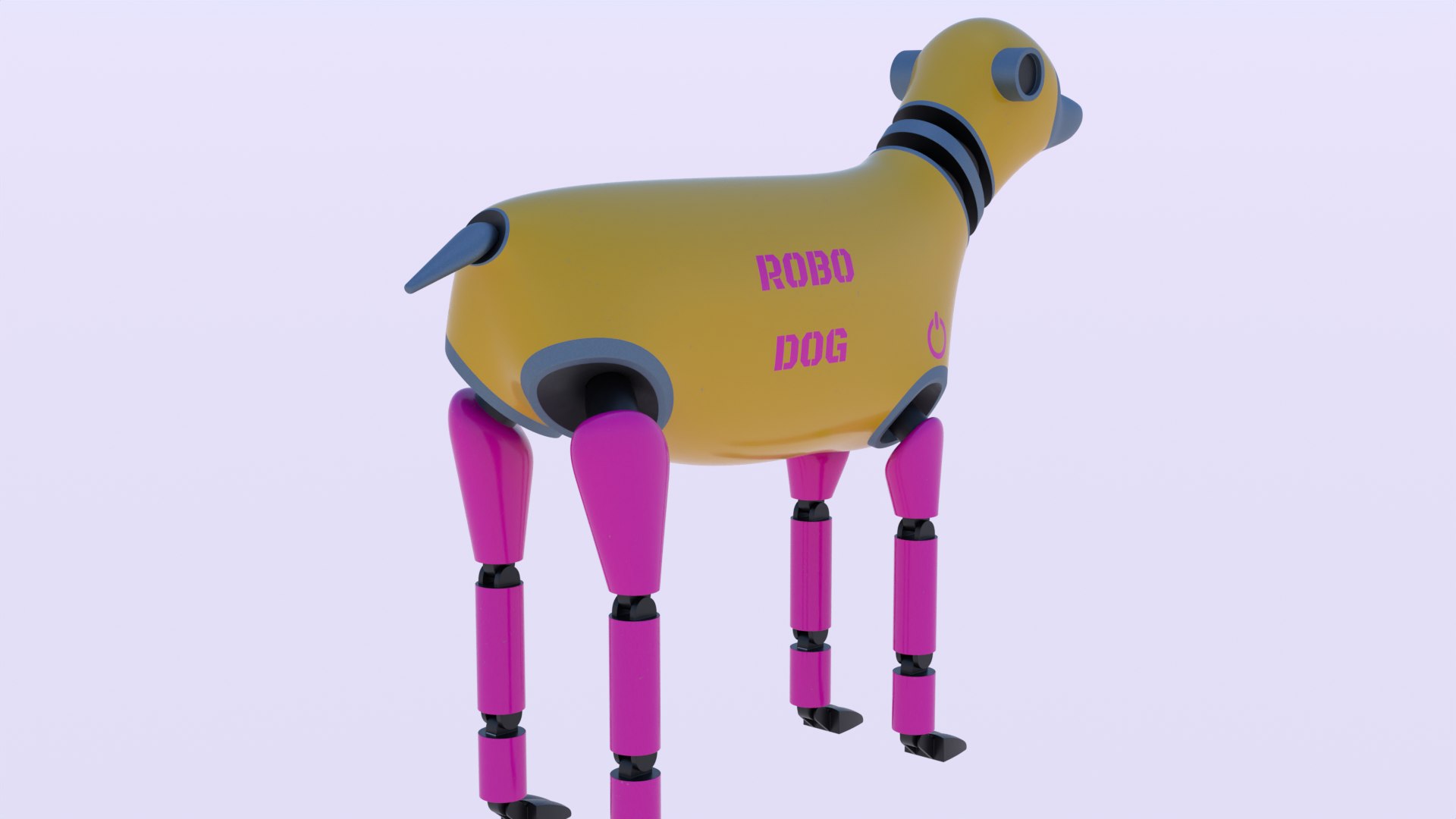 Robotic Dog III PBR 3D Model - TurboSquid 2270472