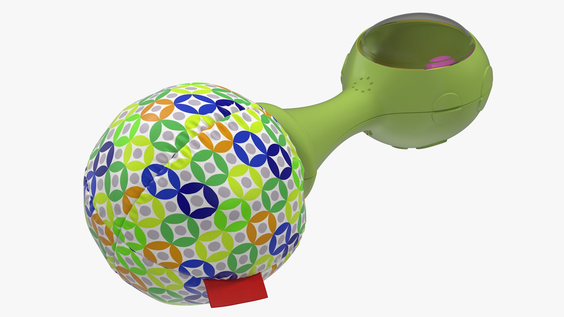 Green Baby Rattle Generic 3D - TurboSquid 1475486