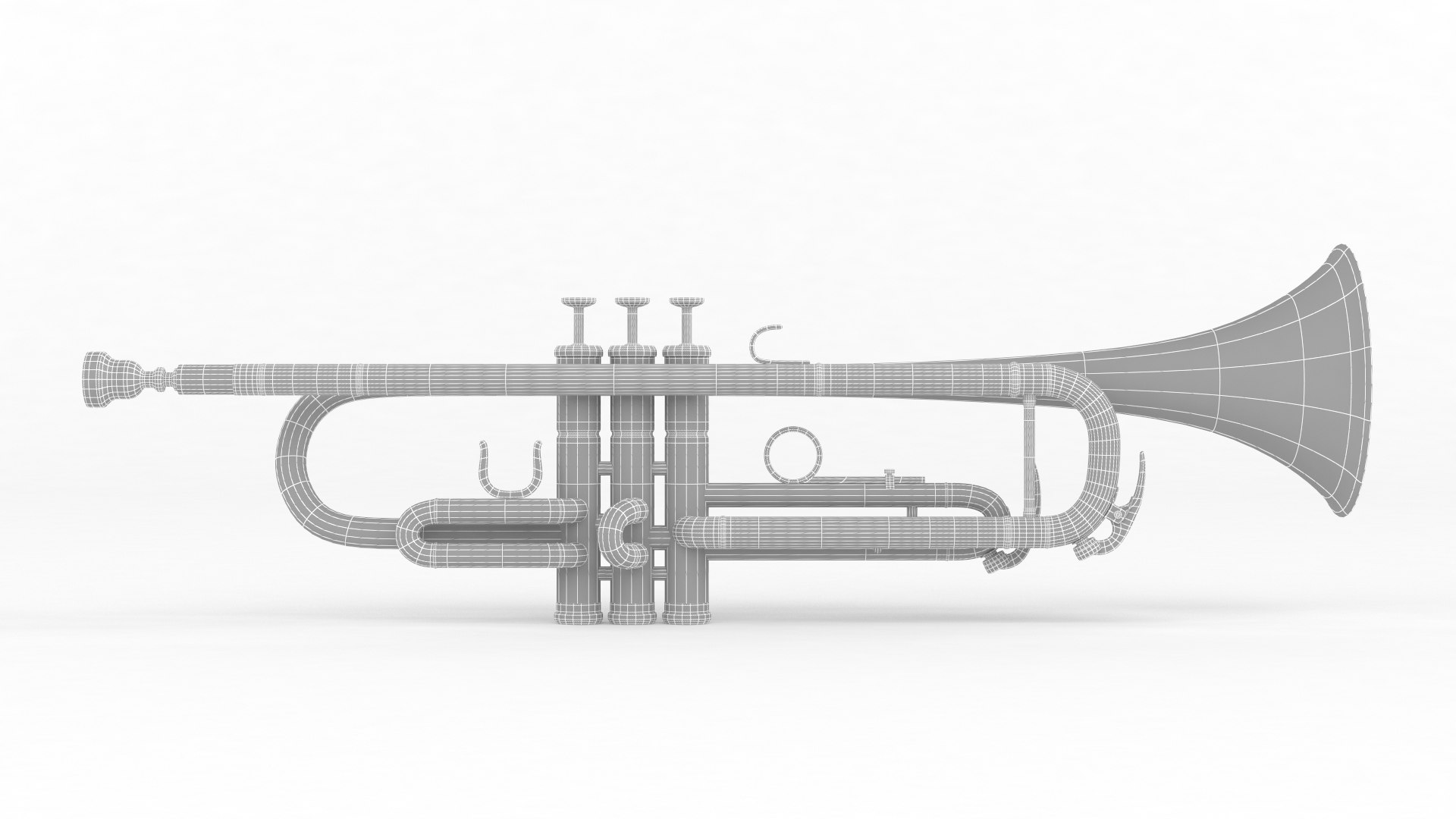 3D Model Trumpet - TurboSquid 2336900