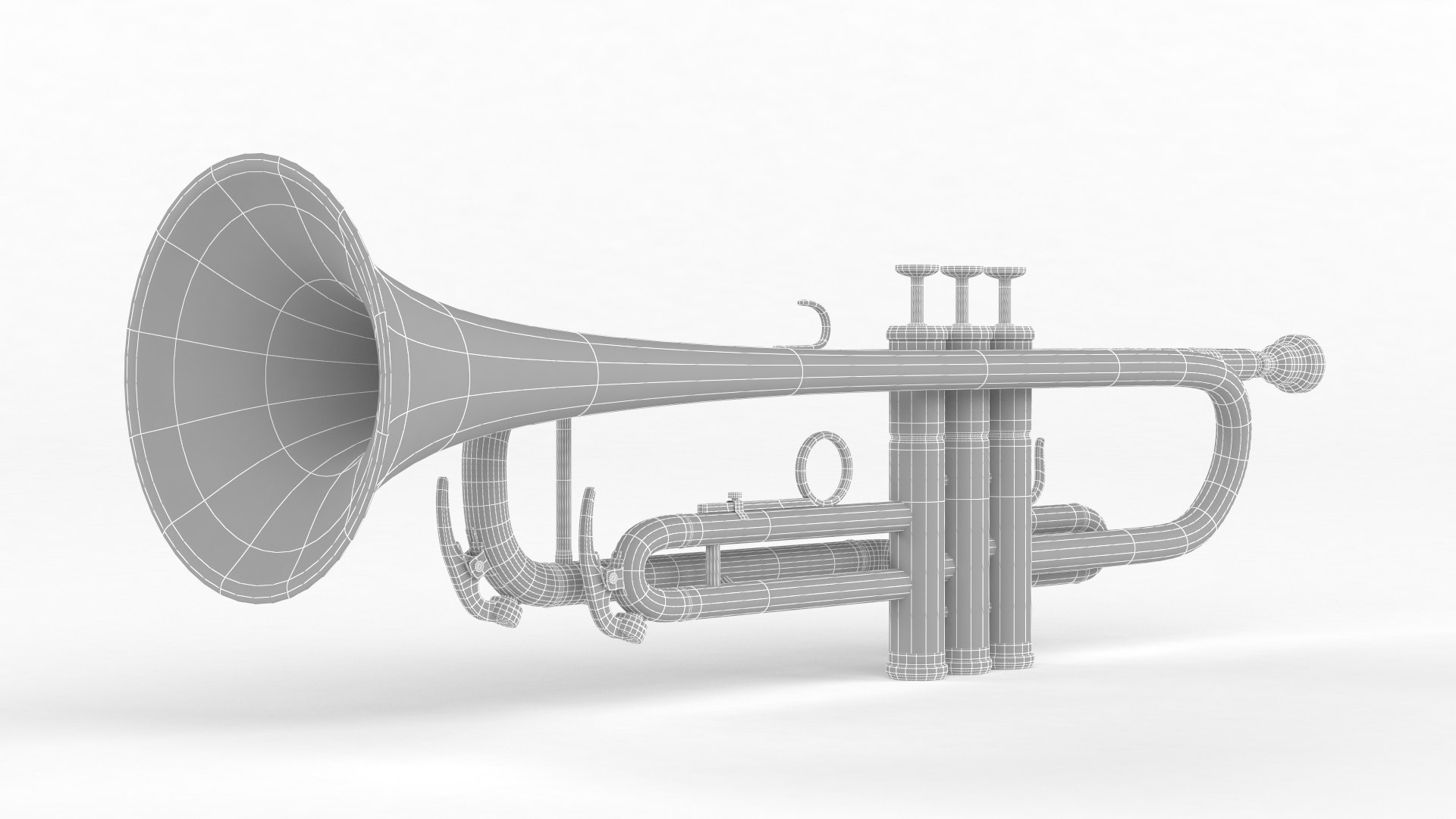 3D Model Trumpet - TurboSquid 2336900