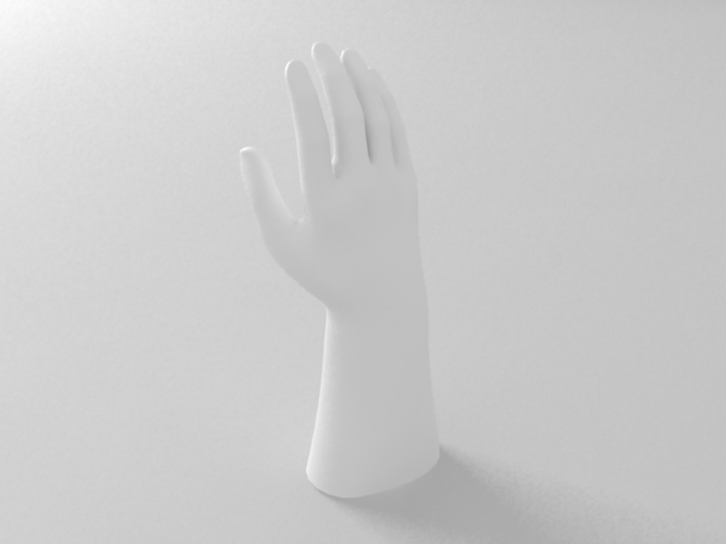 3d Realistic Human Hand