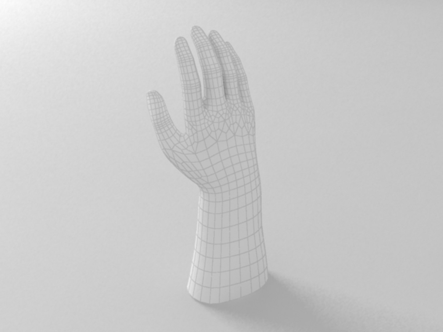 3d Realistic Human Hand