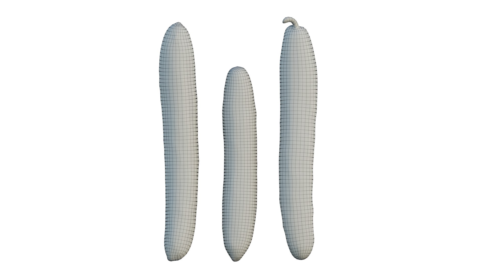 Japanese Cucumber 3D model - TurboSquid 1944823