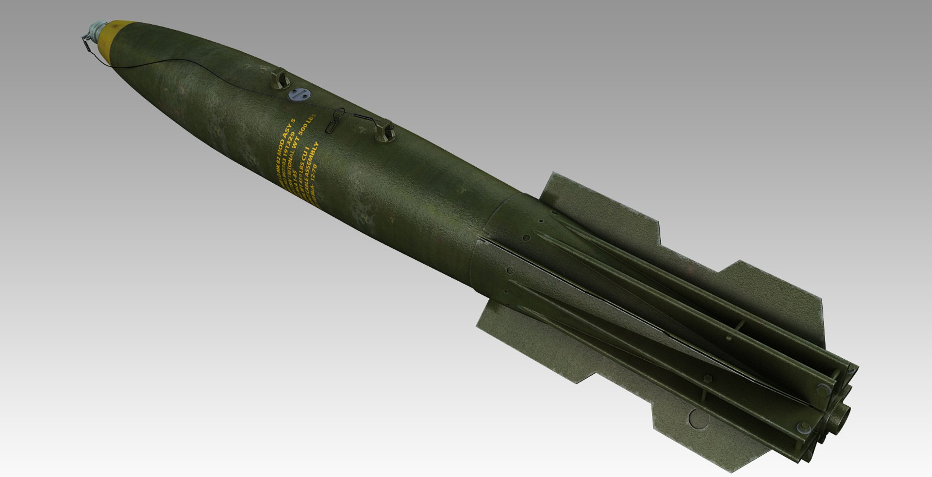 Bombs Mk-82 3d Model