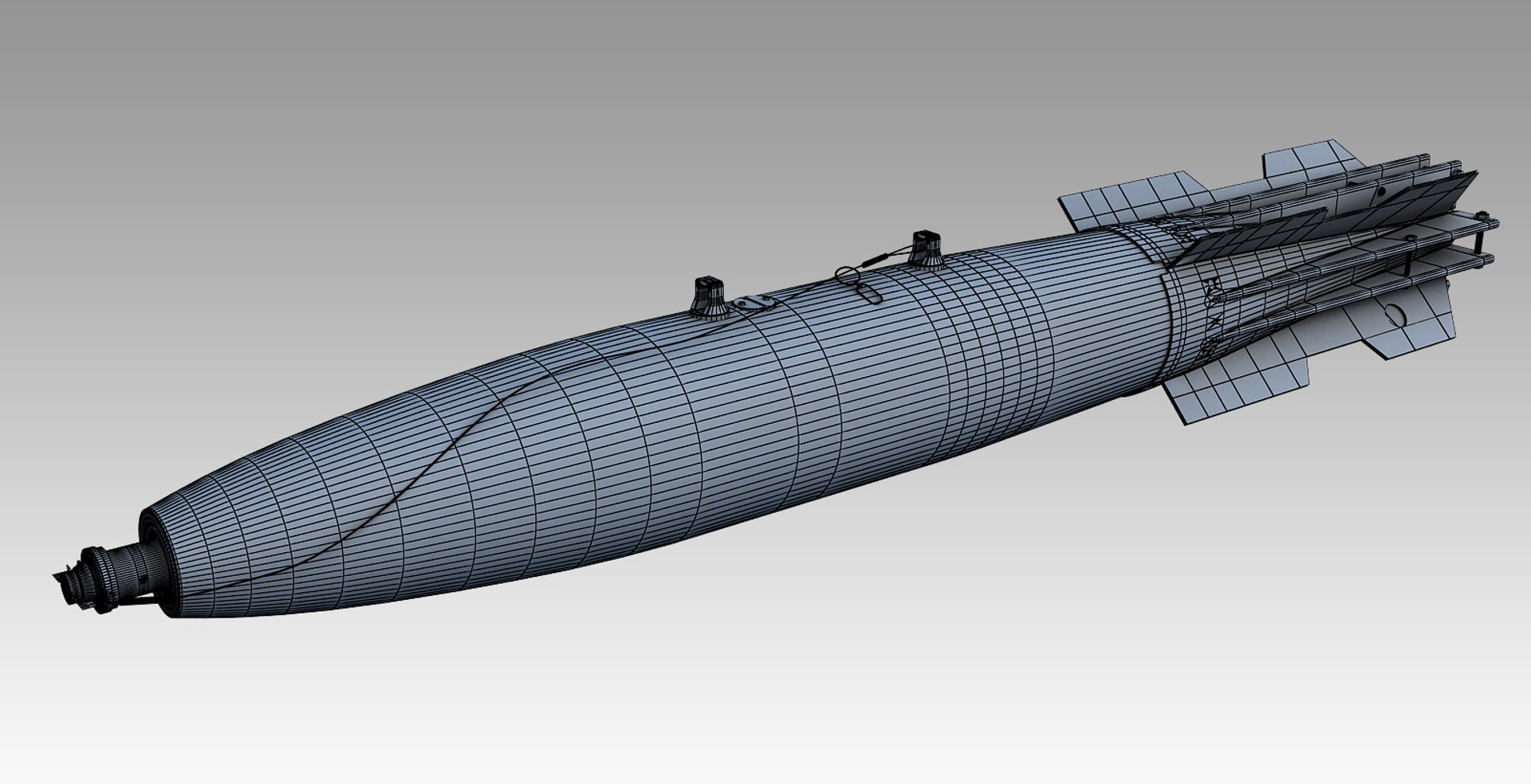 bombs mk-82 3d model
