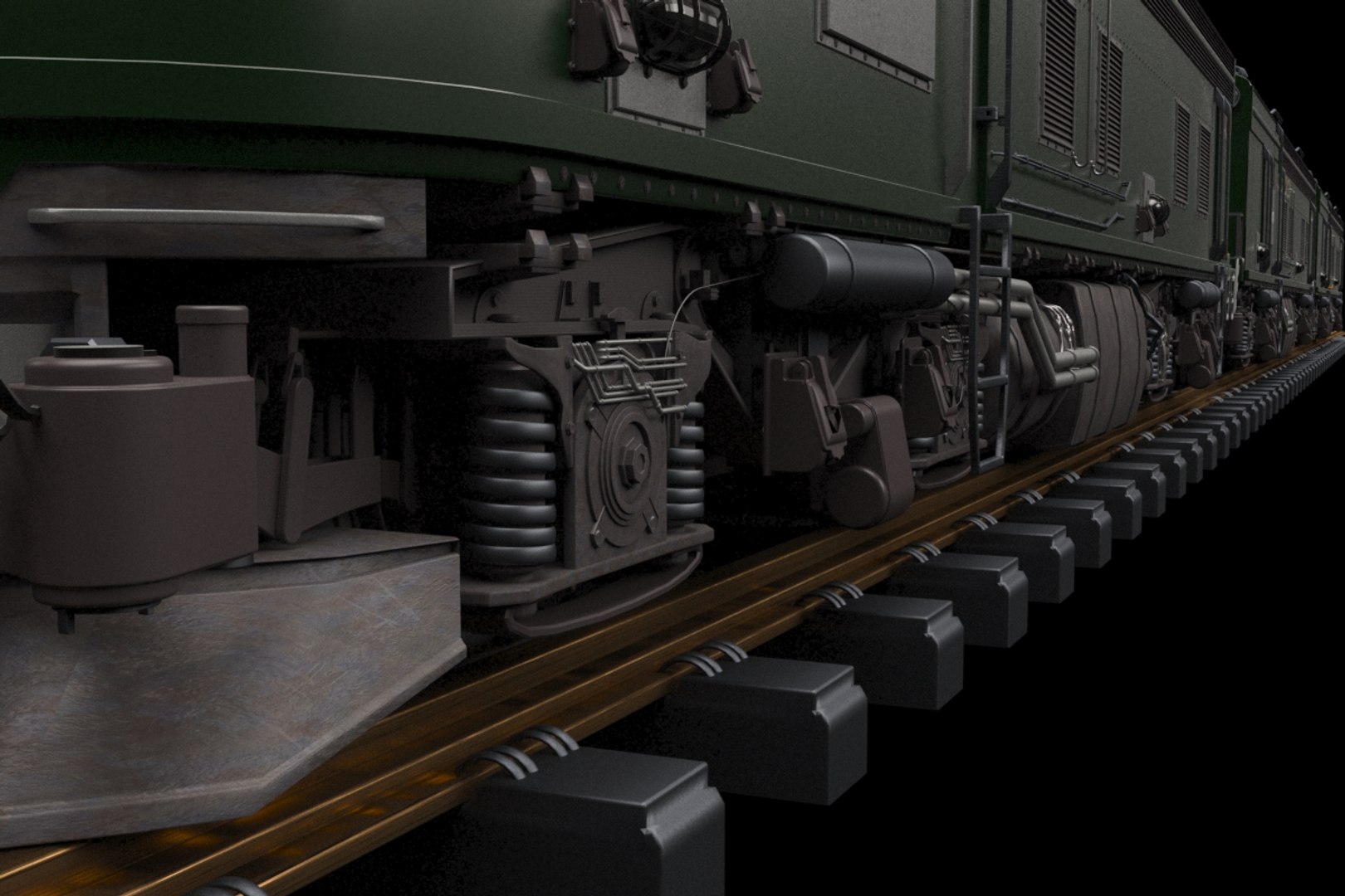Train 3D model - TurboSquid 1274672