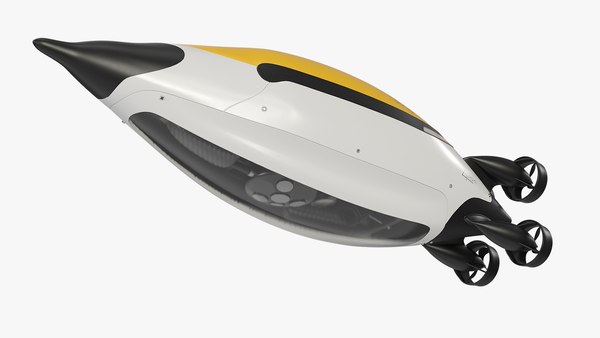 modelo 3d AUV EvoLogics Quadroin en una cueva submarina - TurboSquid ...