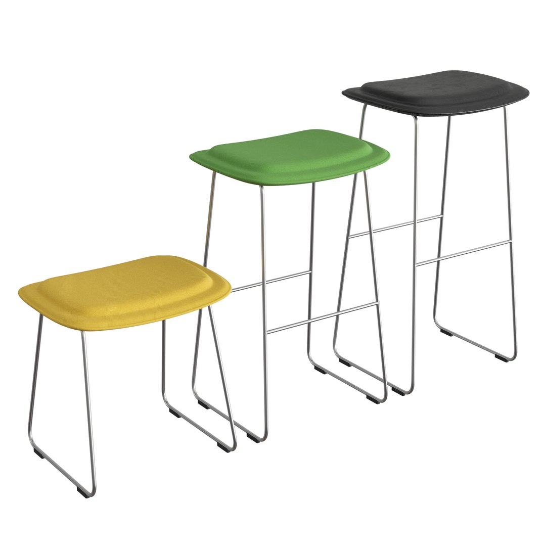 3D hi pad stool - TurboSquid 1636920