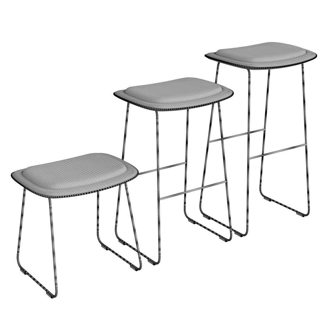 3D hi pad stool - TurboSquid 1636920