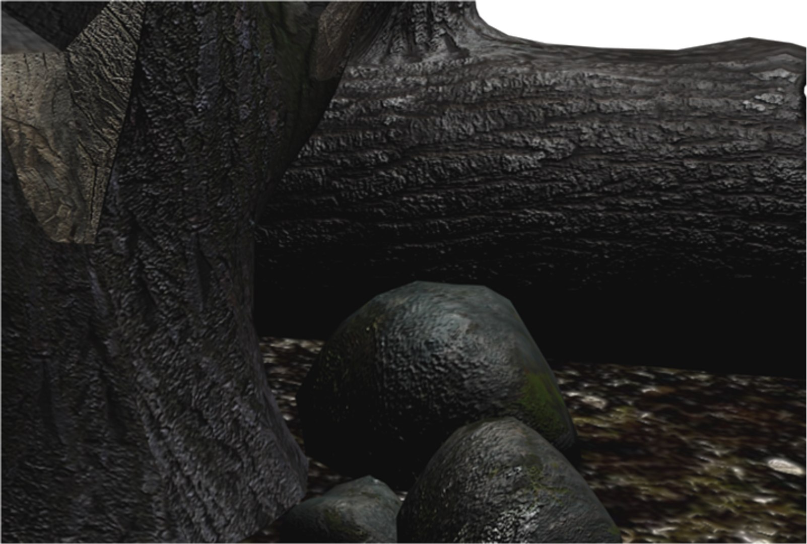 3ds Max Oak Baum Tree