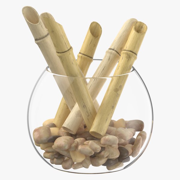 Decoração de bambu Modelo 3D - TurboSquid 1295714
