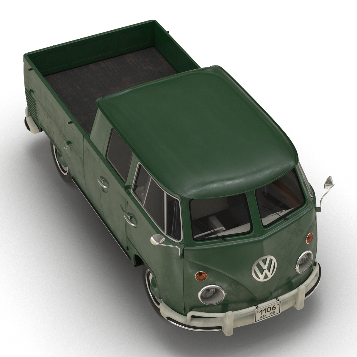 volkswagen type 2 double 3d 3ds