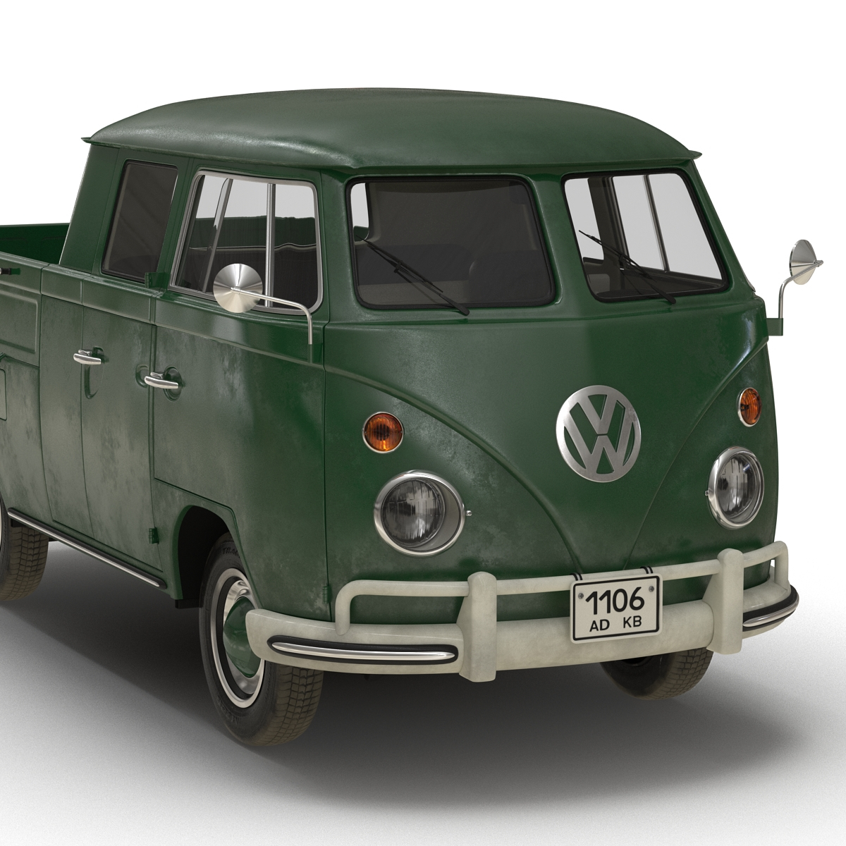 volkswagen type 2 double 3d 3ds