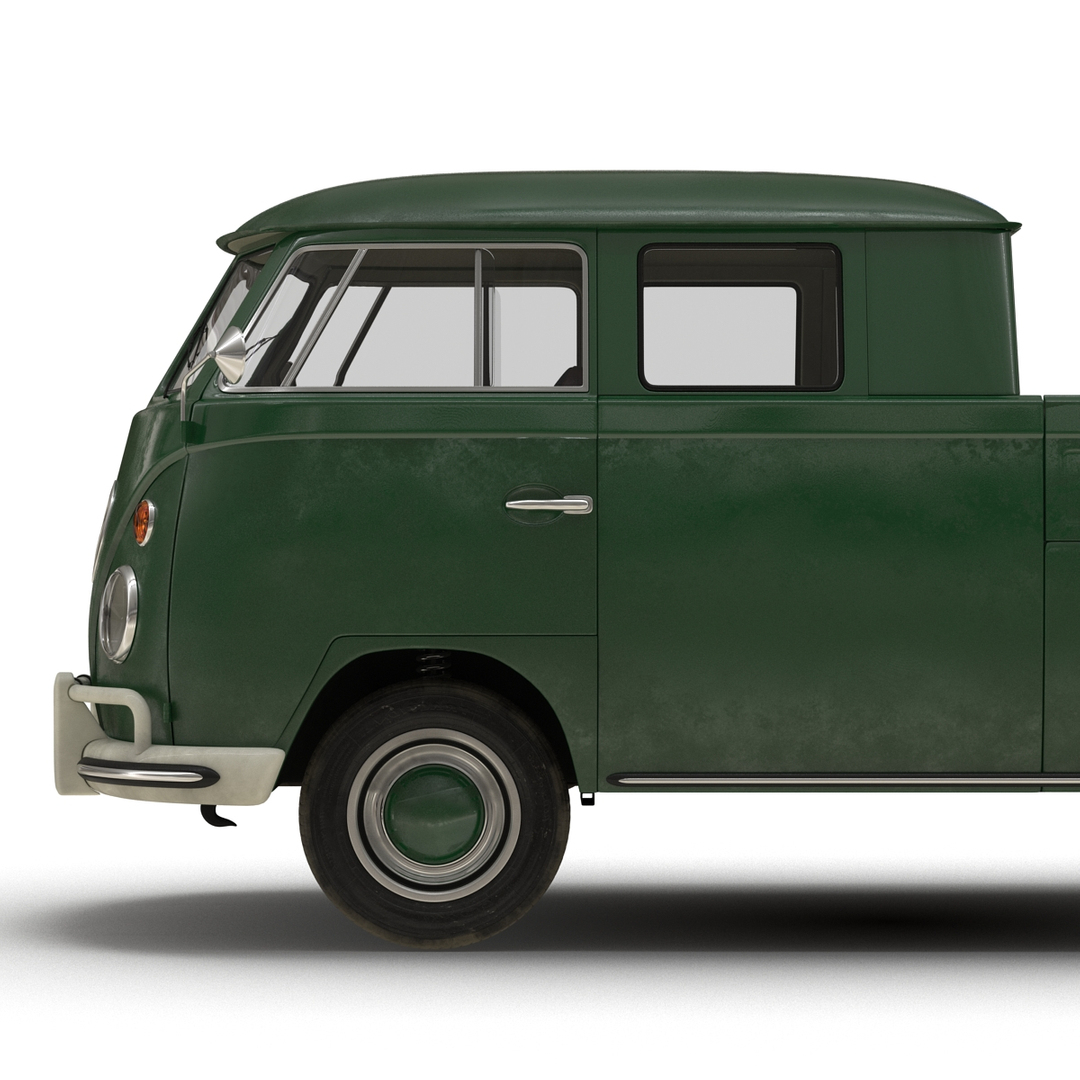 volkswagen type 2 double 3d 3ds