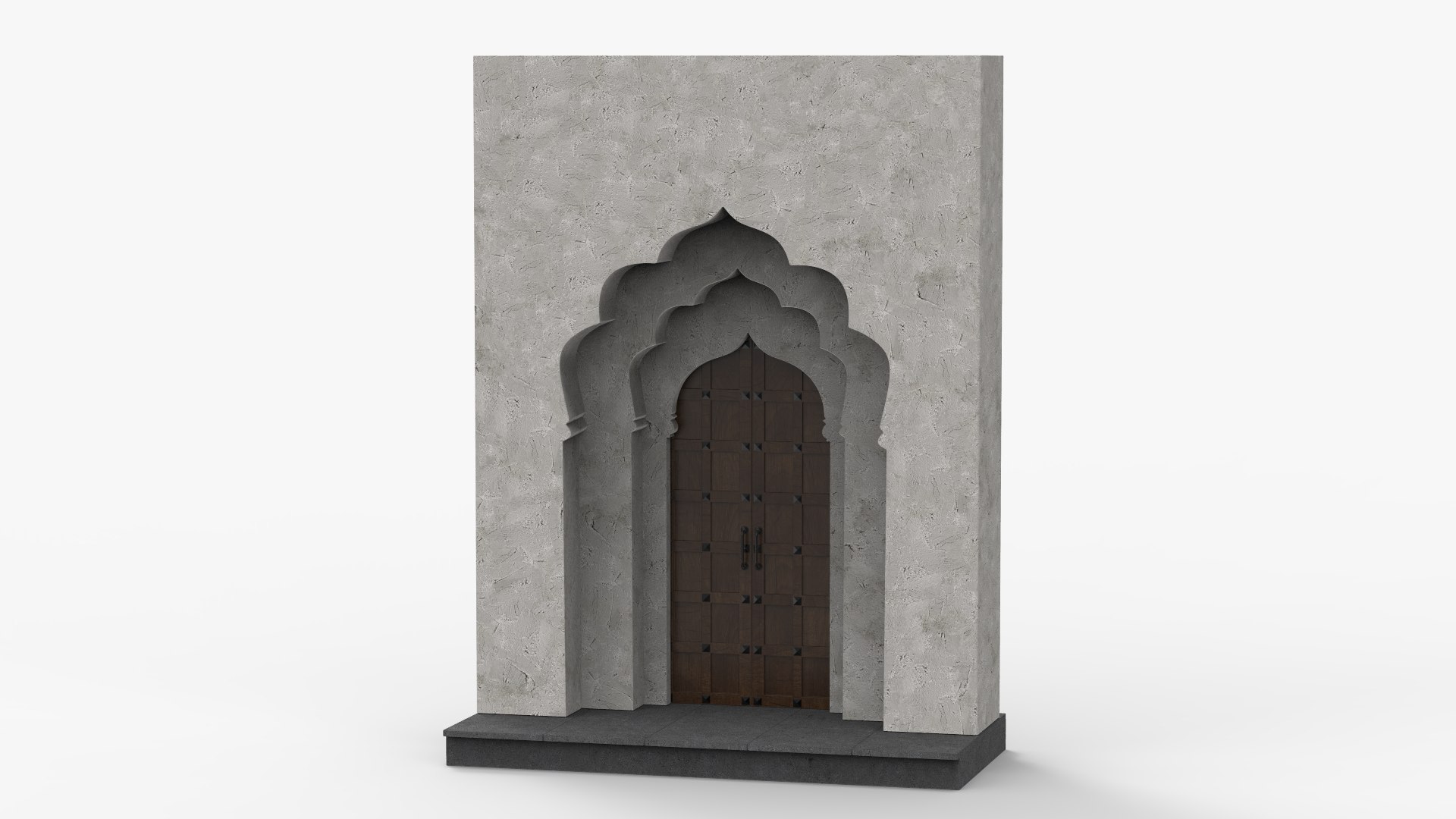 Cusped Arch 3D Model - TurboSquid 2364853