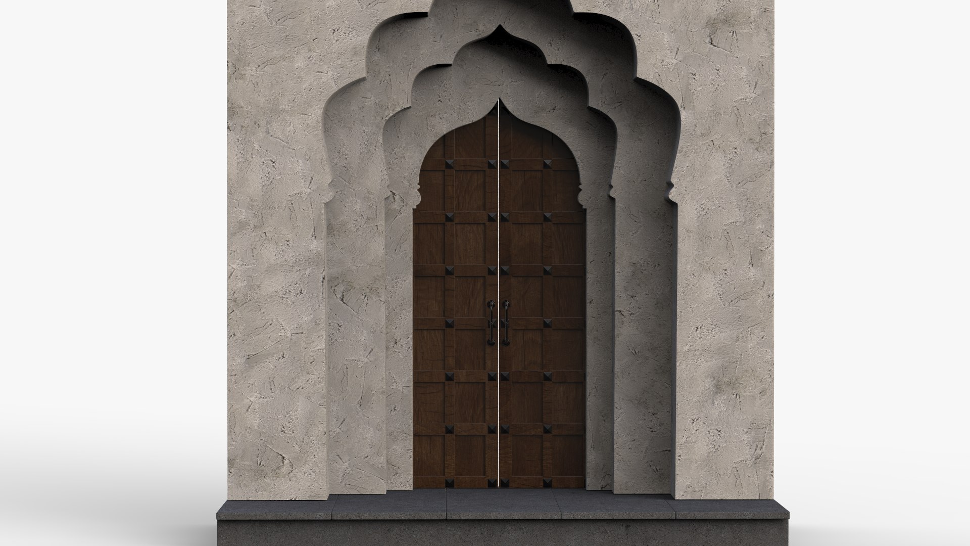 Cusped Arch 3D Model - TurboSquid 2364853