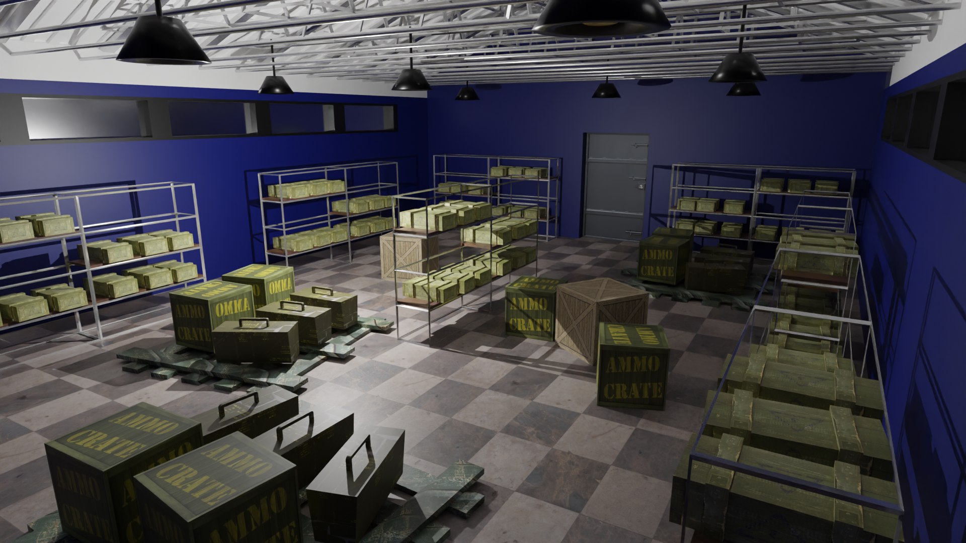 3D Military Bunker - Military Base - TurboSquid 2164734