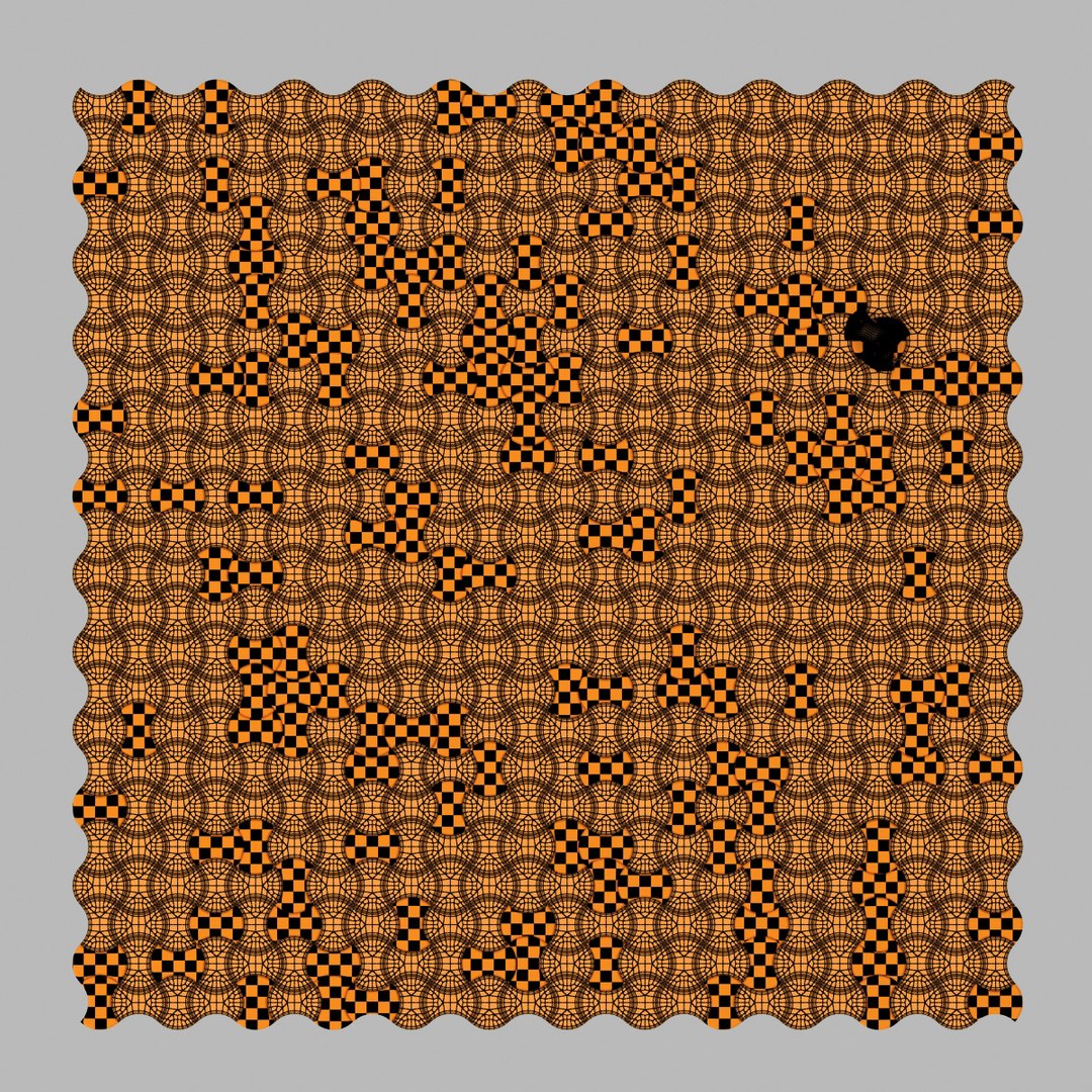 3D Paving Stone Color Half Circle N2 - TurboSquid 1794991