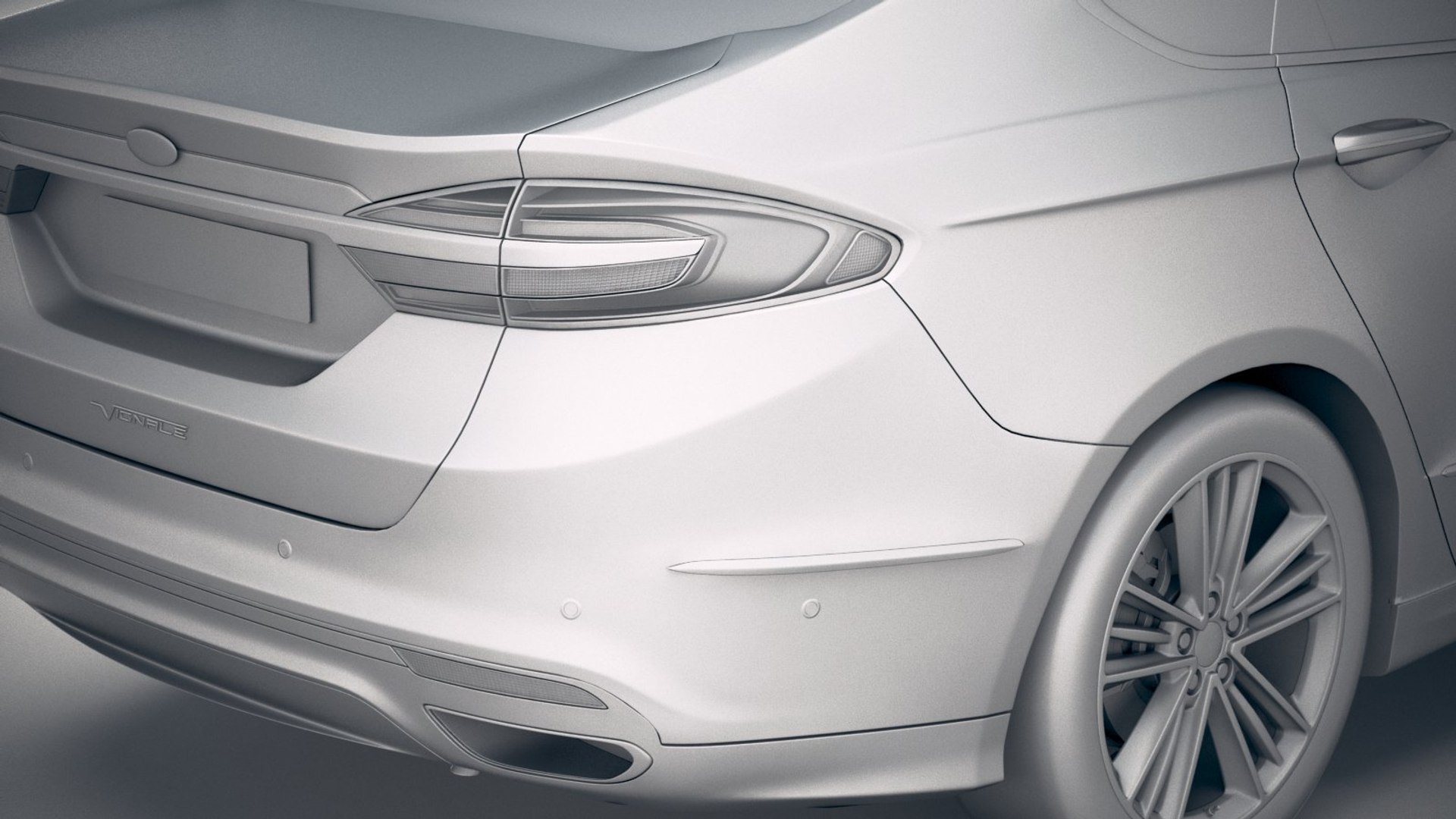 Mondeo 2020 3D model - TurboSquid 1468673