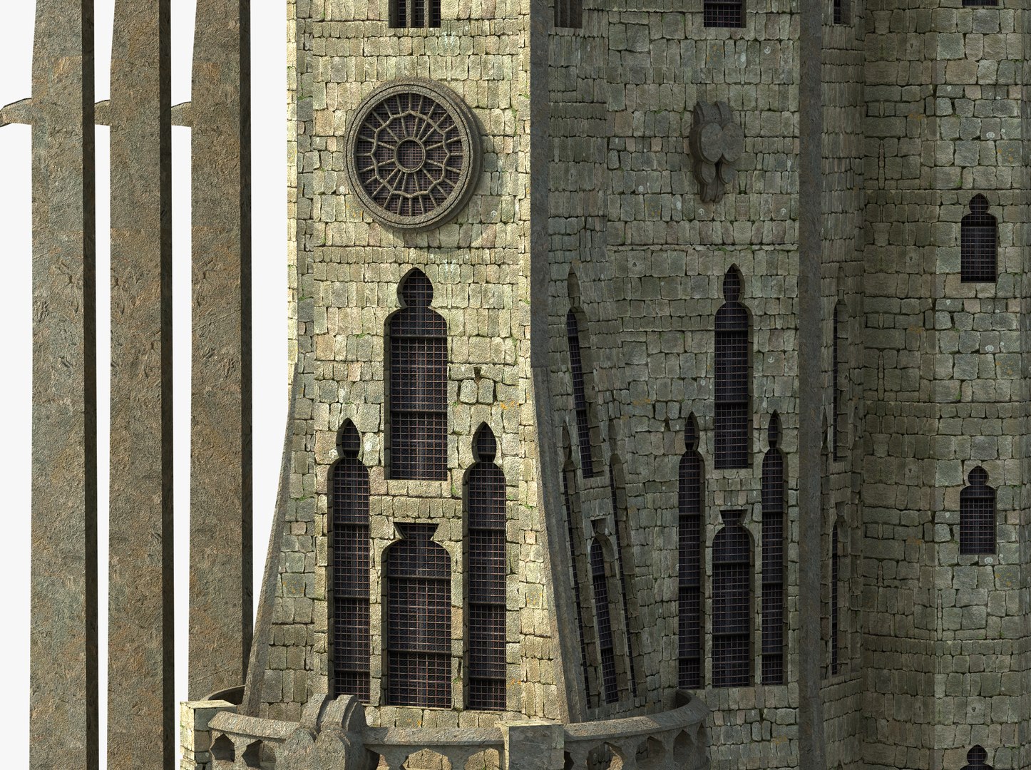 Fantasy Tower Castle 3D Model - TurboSquid 1884725
