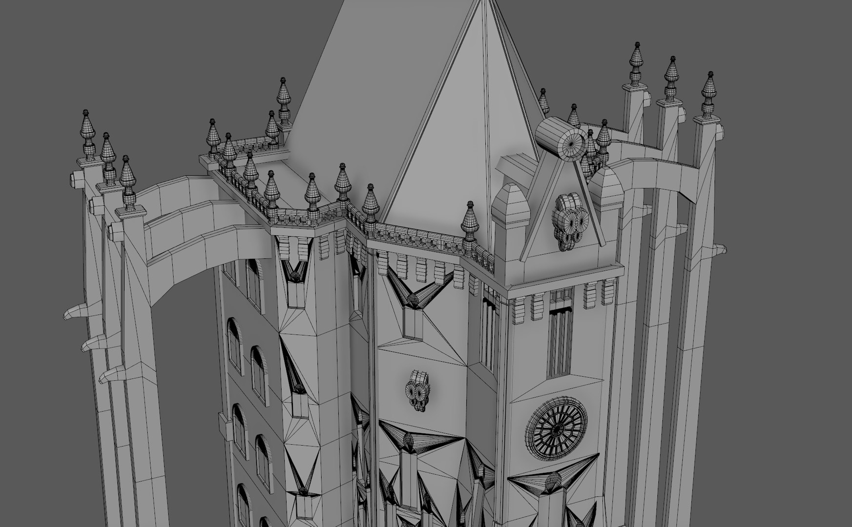 Fantasy Tower Castle 3D Model - TurboSquid 1884725