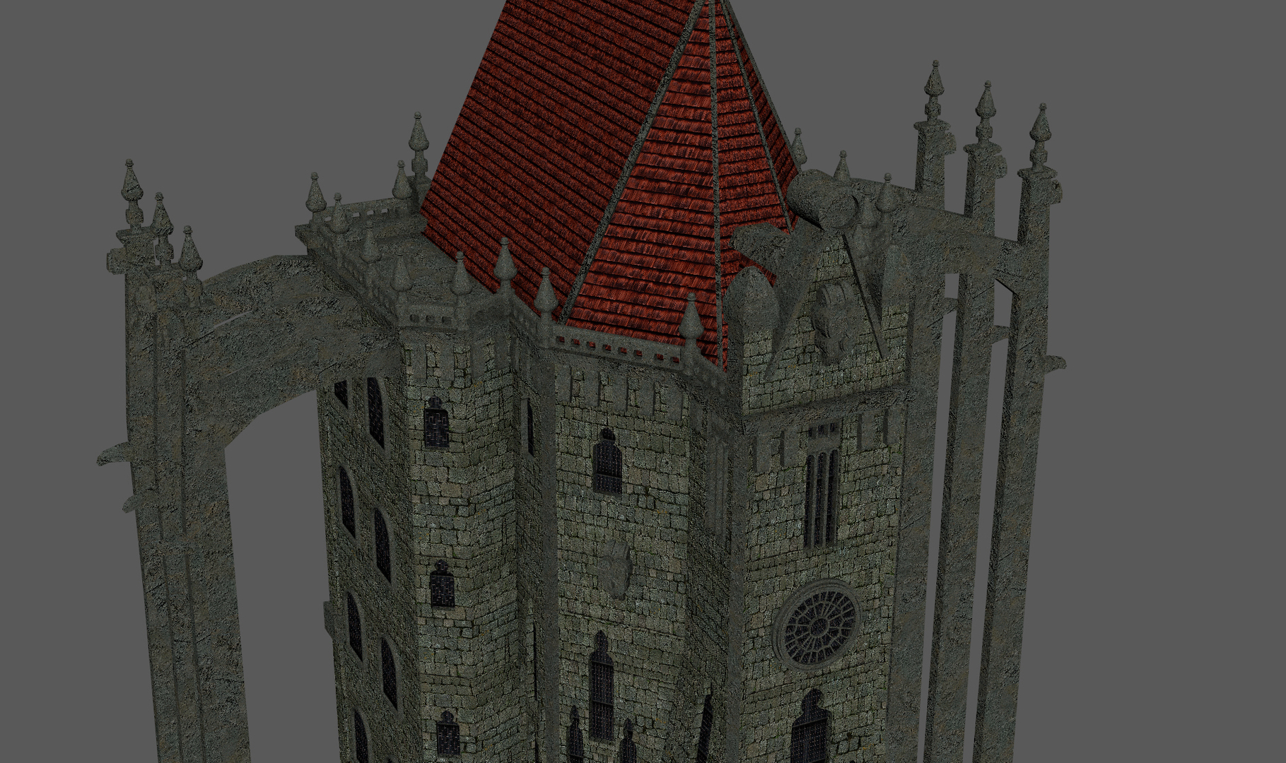 Fantasy Tower Castle 3D model - TurboSquid 1884725