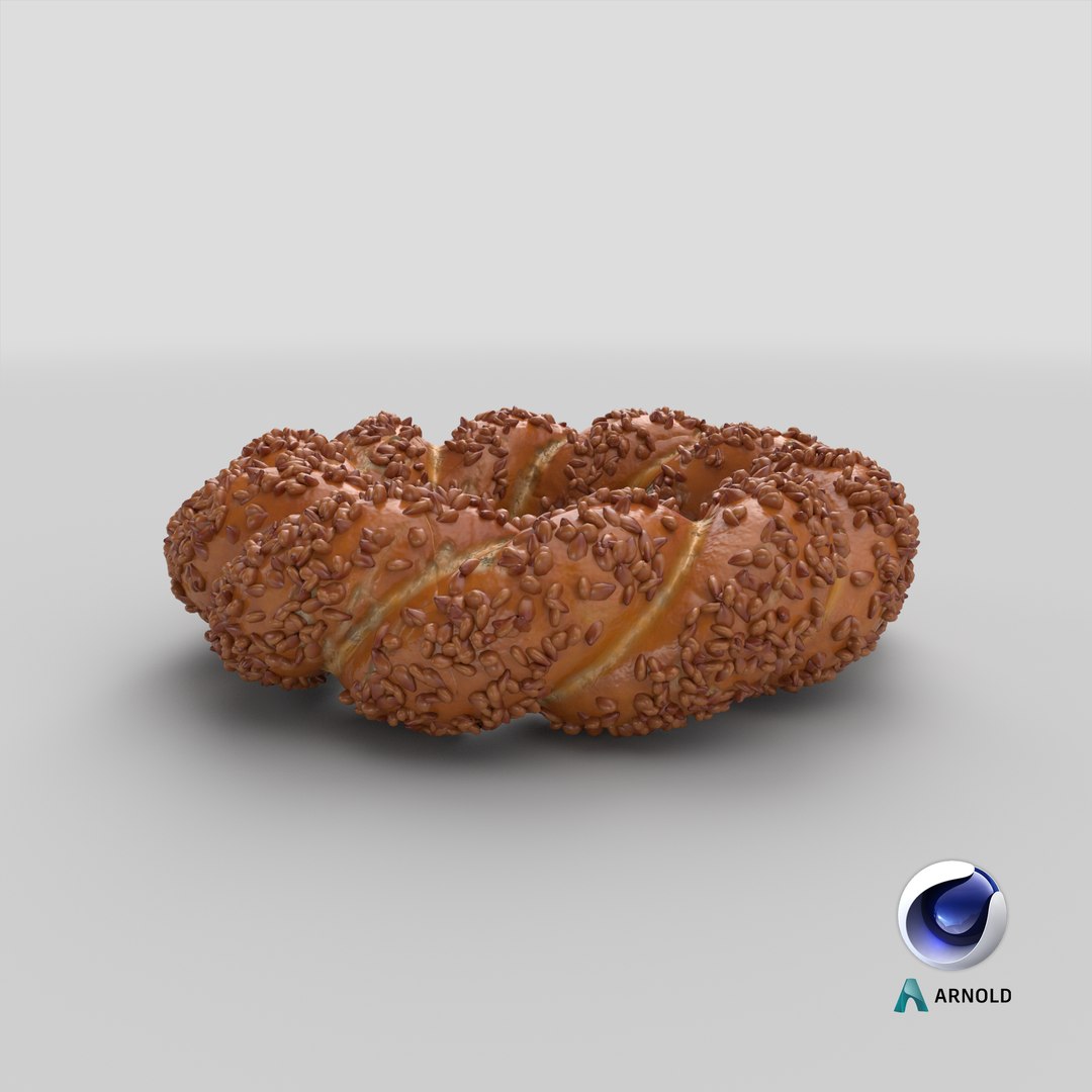 3D model Simit 01 Color 2 - TurboSquid 2021629