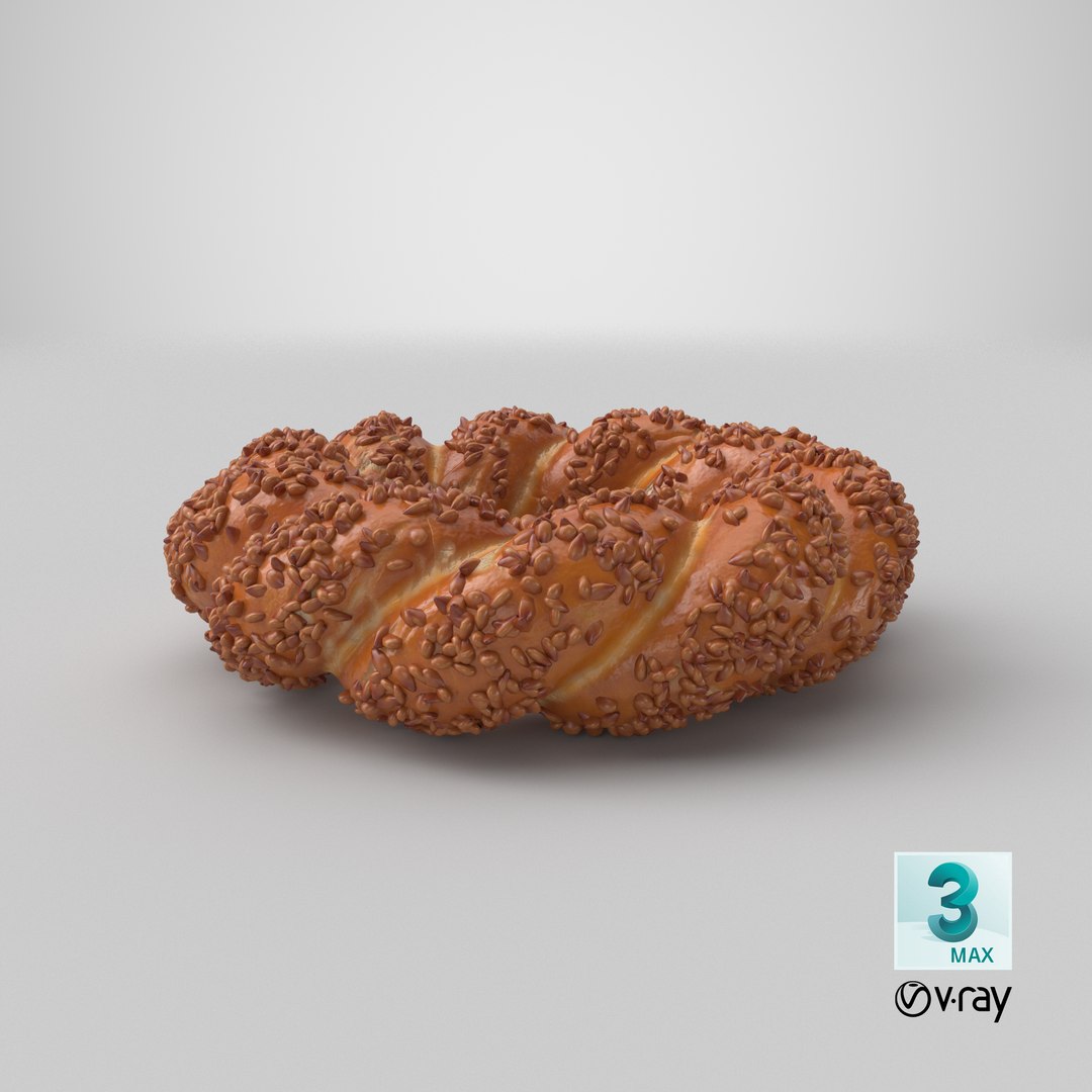 3D model Simit 01 Color 2 - TurboSquid 2021629