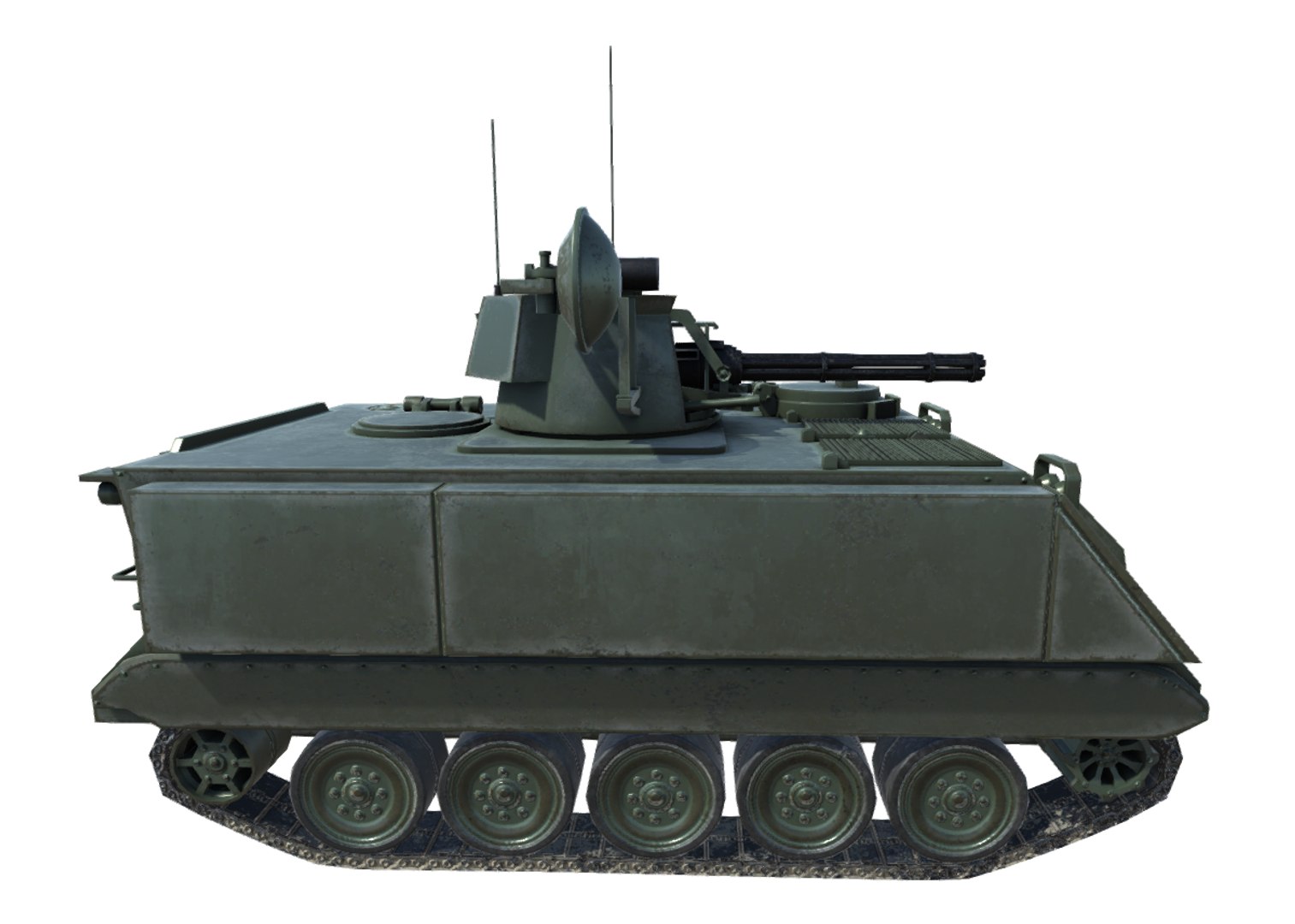 Unity M163 Vads Polys Model - TurboSquid 1345129