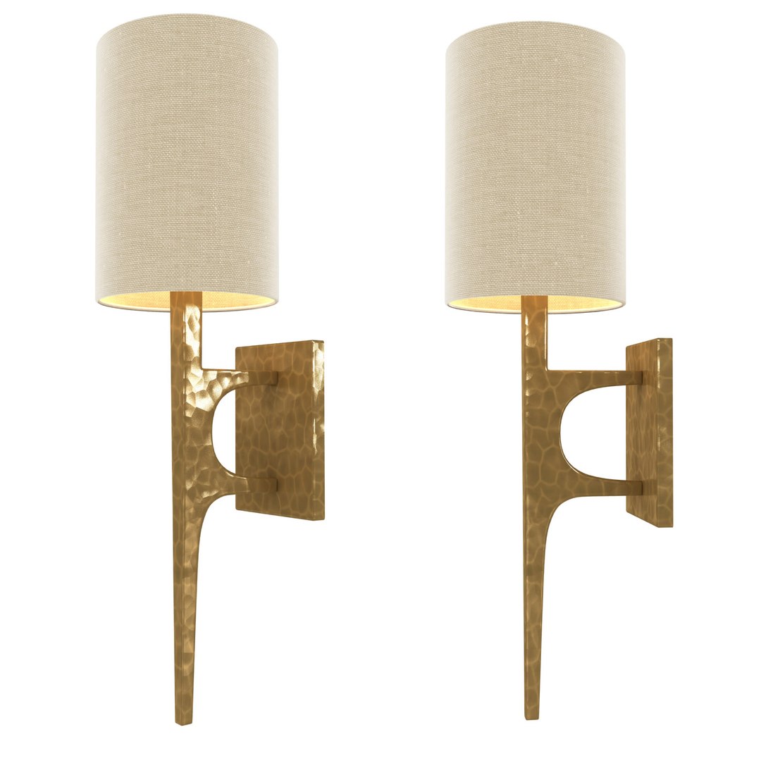 RH WRIGHT SCONCE 3D Model - TurboSquid 2212538