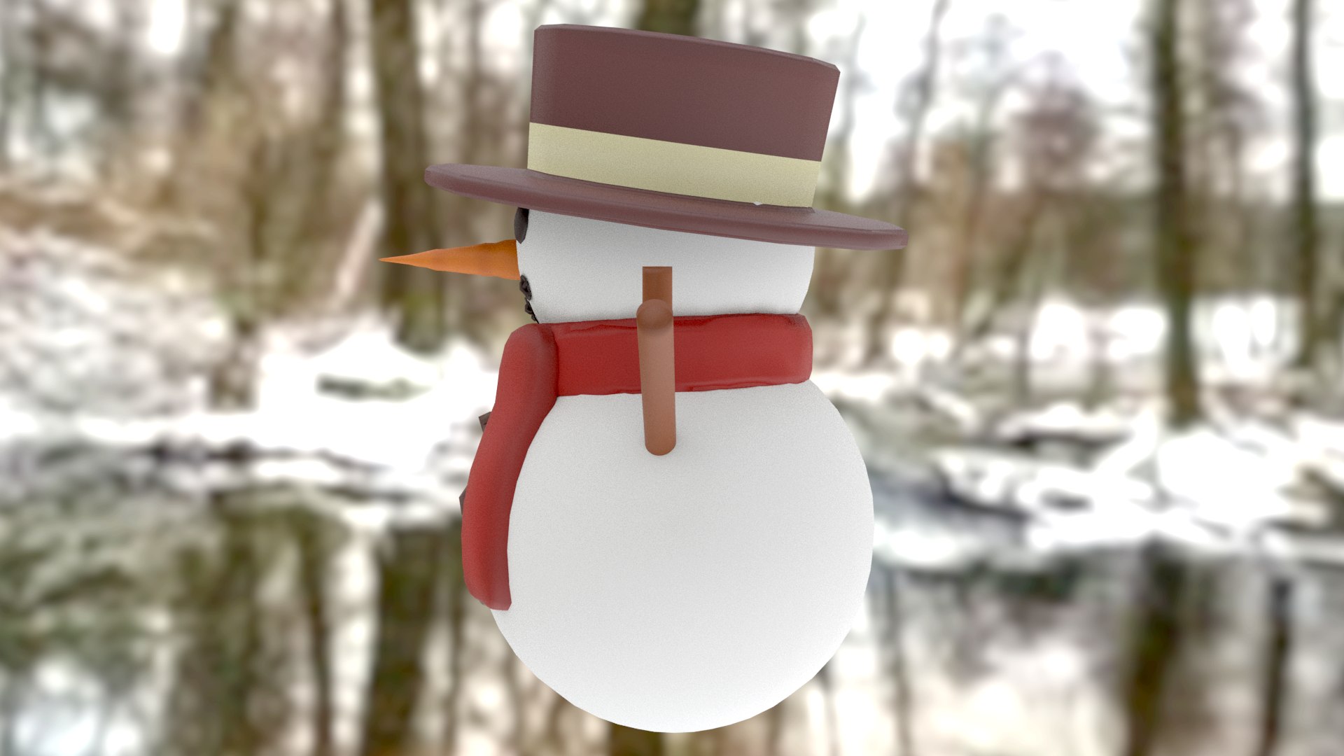 Snowman Pack 3D Model - TurboSquid 2154573