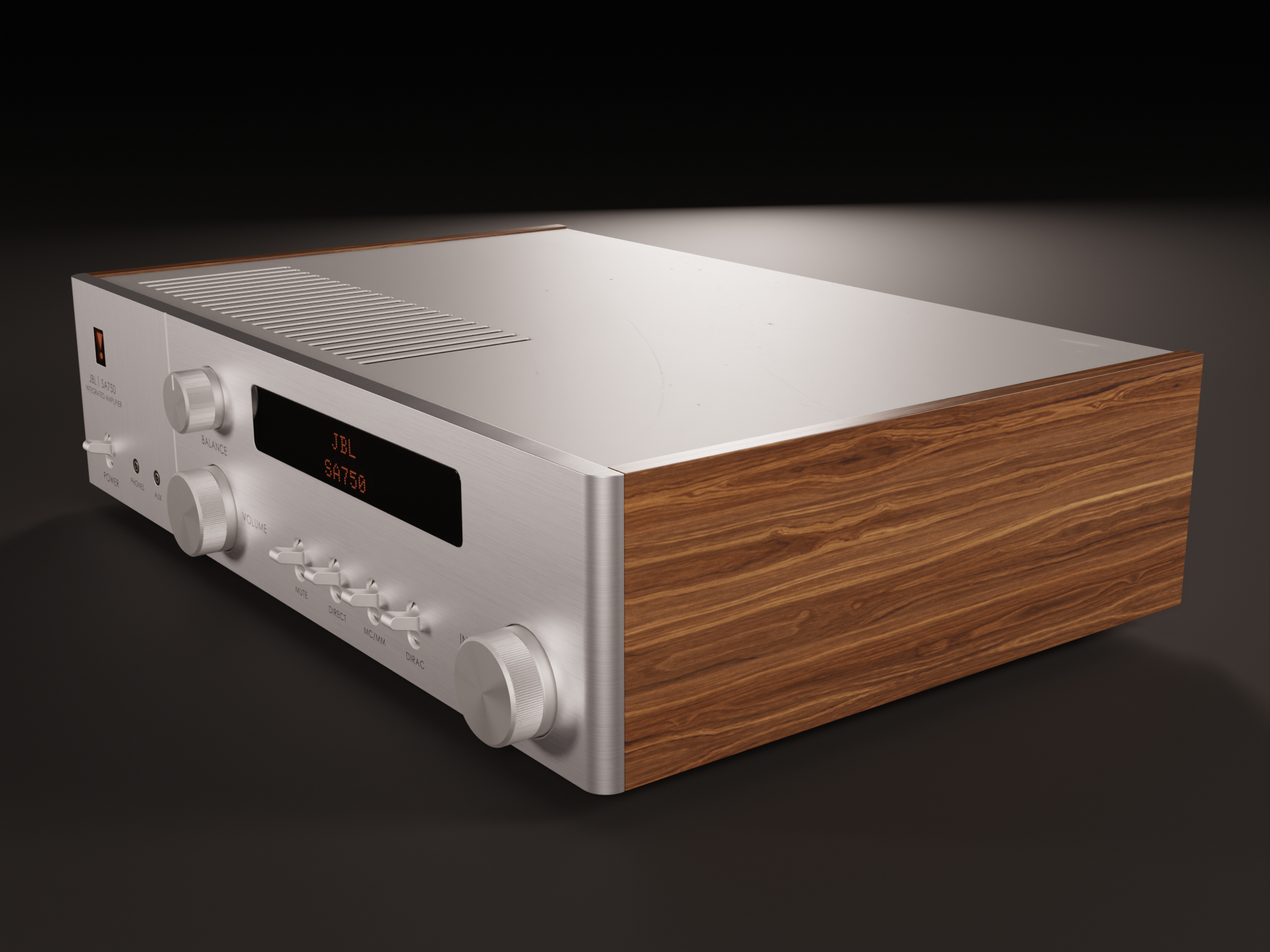 JBL SA 750 Integrated Amplifier model - TurboSquid 1792064