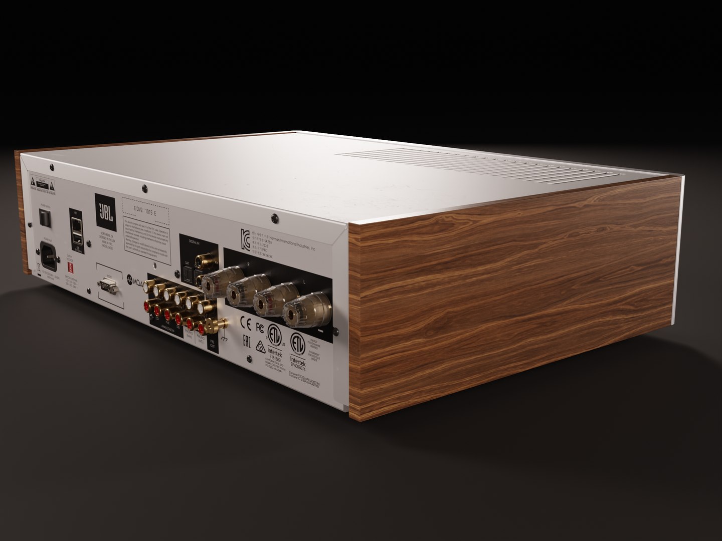 JBL SA 750 Integrated Amplifier Model - TurboSquid 1792064