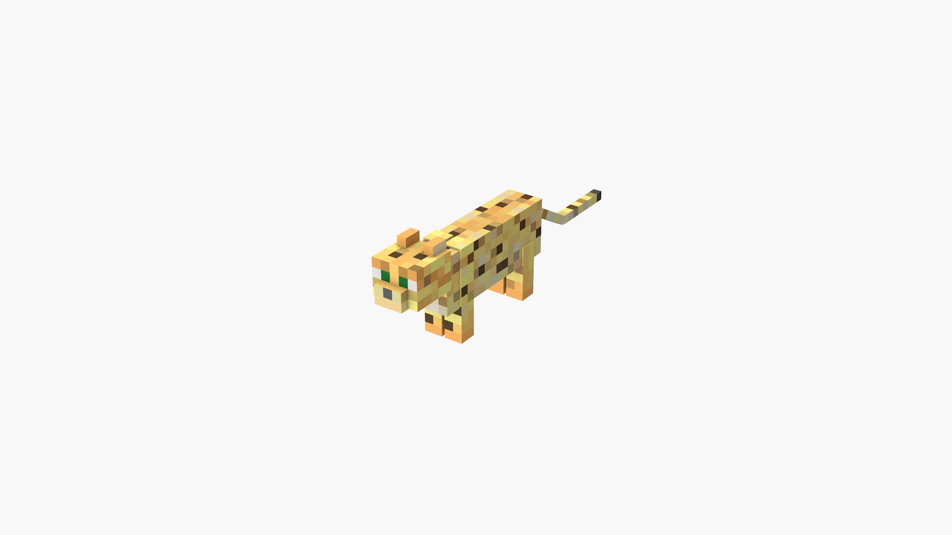 3D Cat Minecraft Model - TurboSquid 2347238