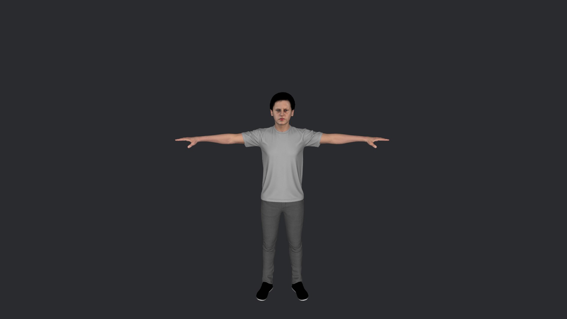 John Connor Realistic Full Body Fully Rigged 3D Character 3D Model ...