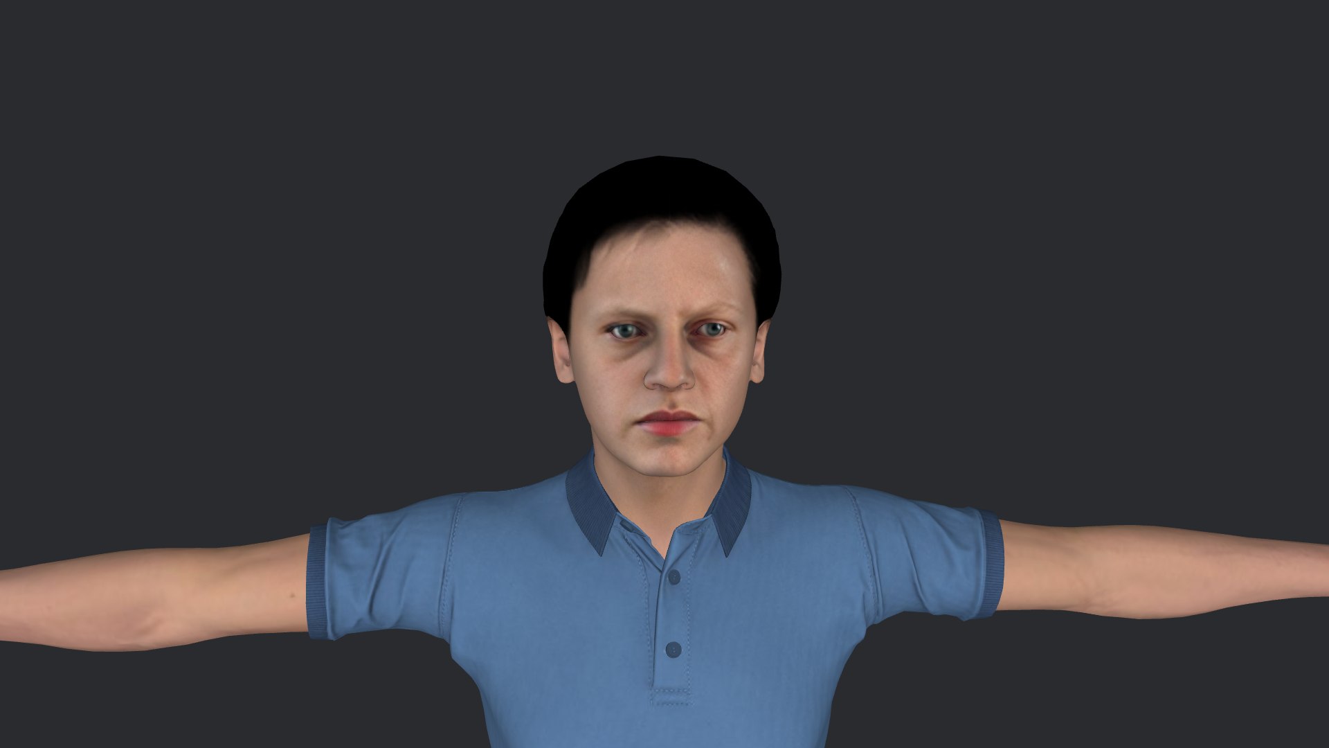 John Connor Realistic Full Body Fully Rigged 3D Character 3D Model ...