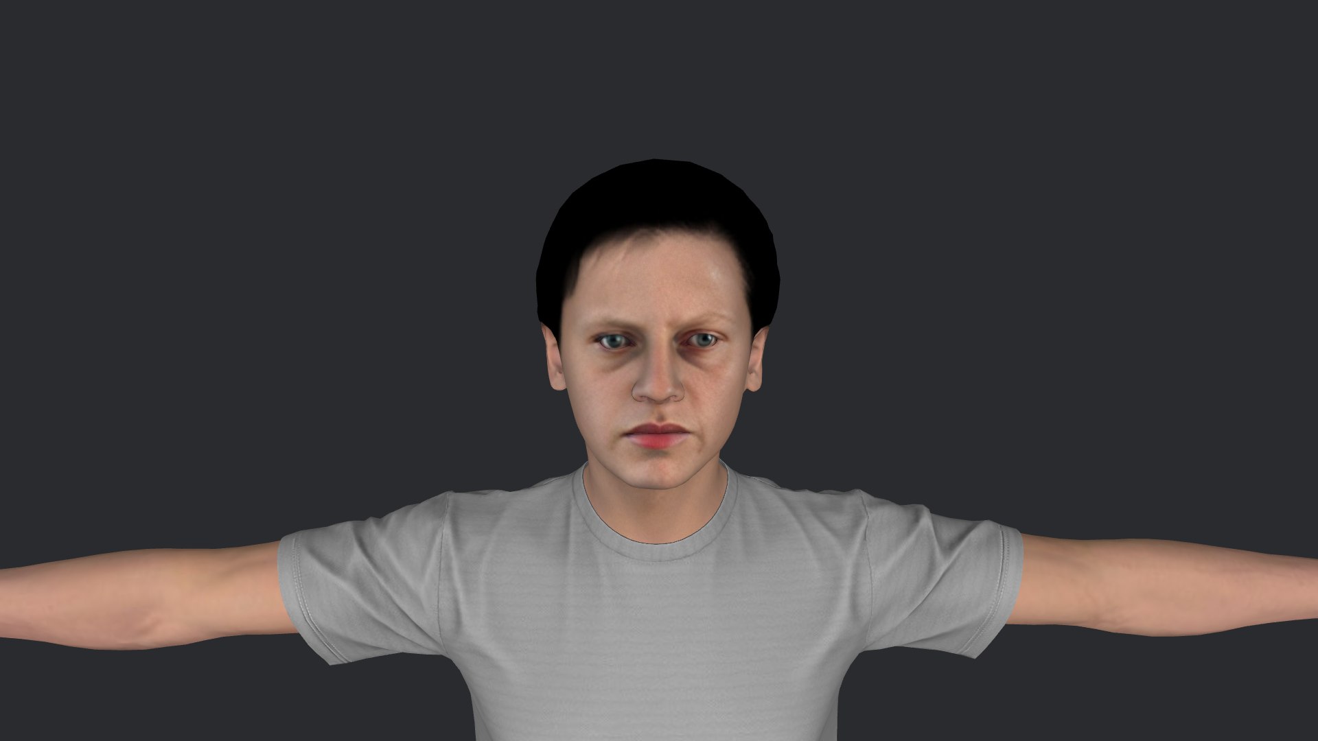 John Connor Realistic Full Body Fully Rigged 3D Character 3D Model ...
