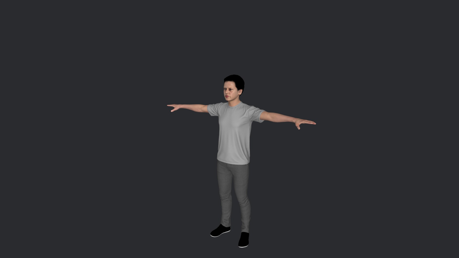 John Connor Realistic Full Body Fully Rigged 3D Character 3D Model ...