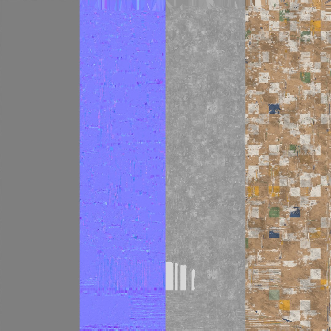 3D Cardboard Scraps Pile Small Medium and Large - TurboSquid 2034460