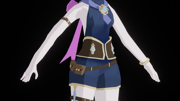 3D Genshin Models | TurboSquid