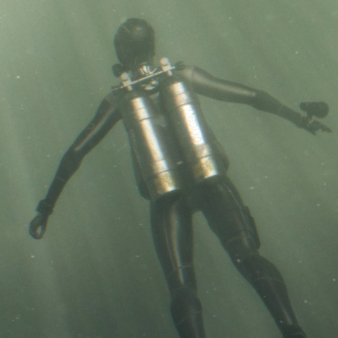 Scuba Diver Model - TurboSquid 2169955