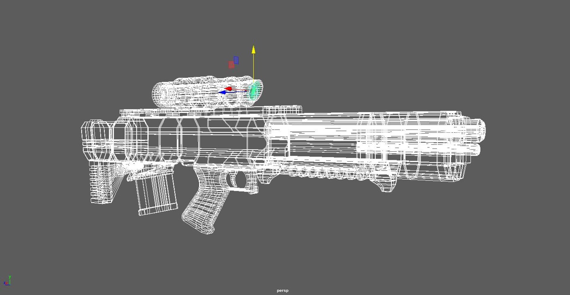 Sci-fi Gun 3D - TurboSquid 1411161