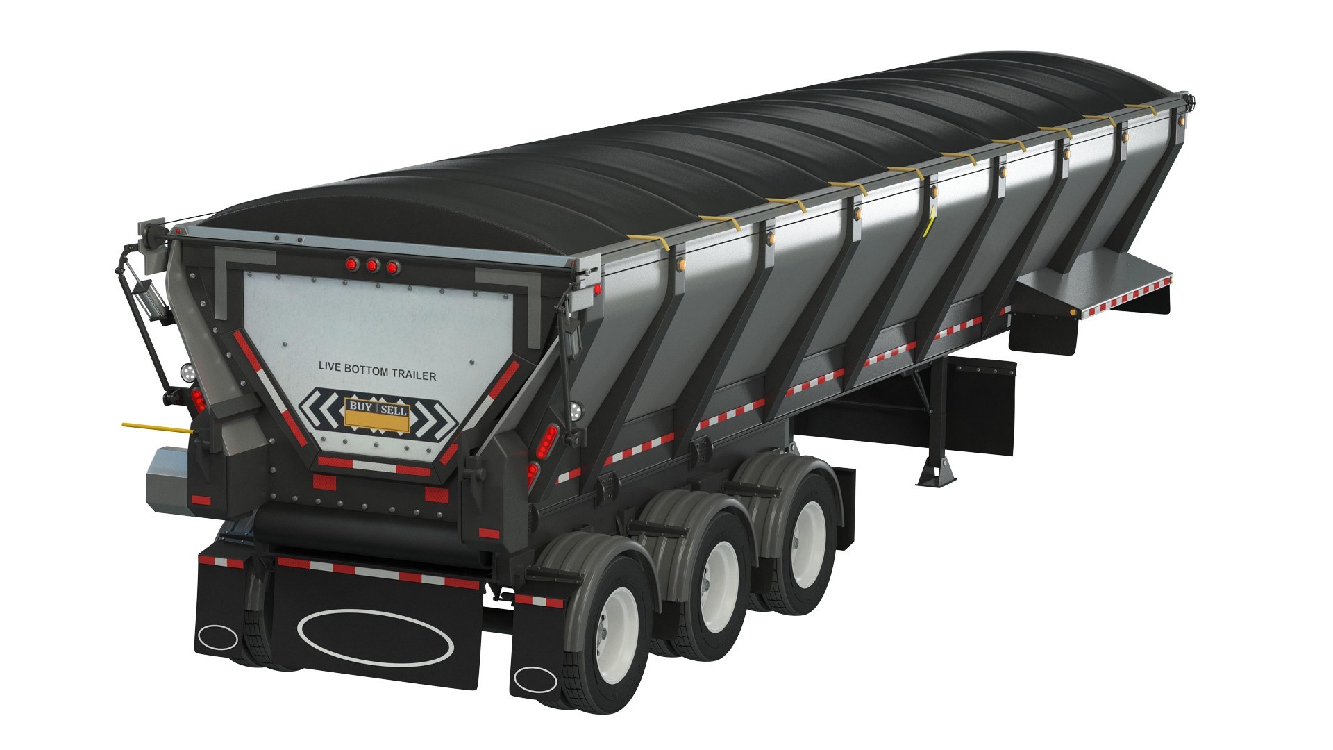 3D Live Floor Trailer Model - TurboSquid 2244651