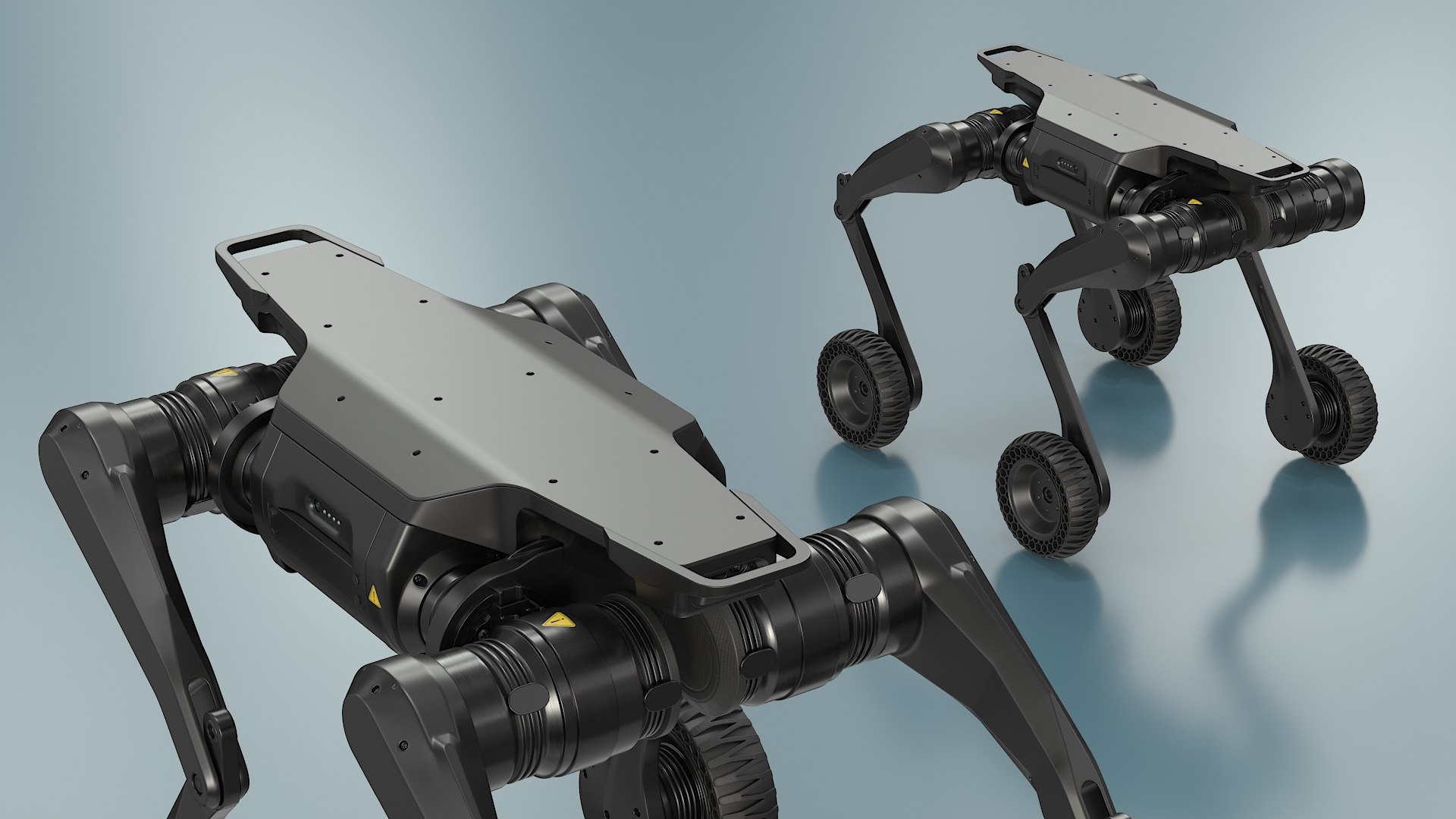 Lynx Terrain Robot Black Rigged 3D - TurboSquid 2378184