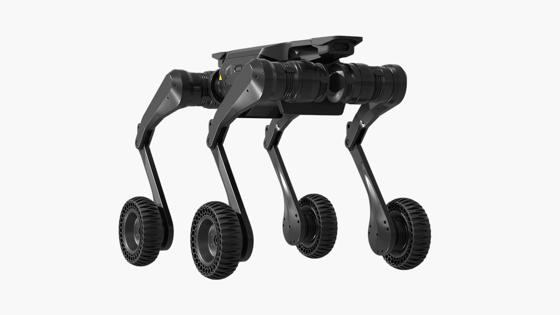 Lynx Terrain Robot Black Rigged 3D - TurboSquid 2378184