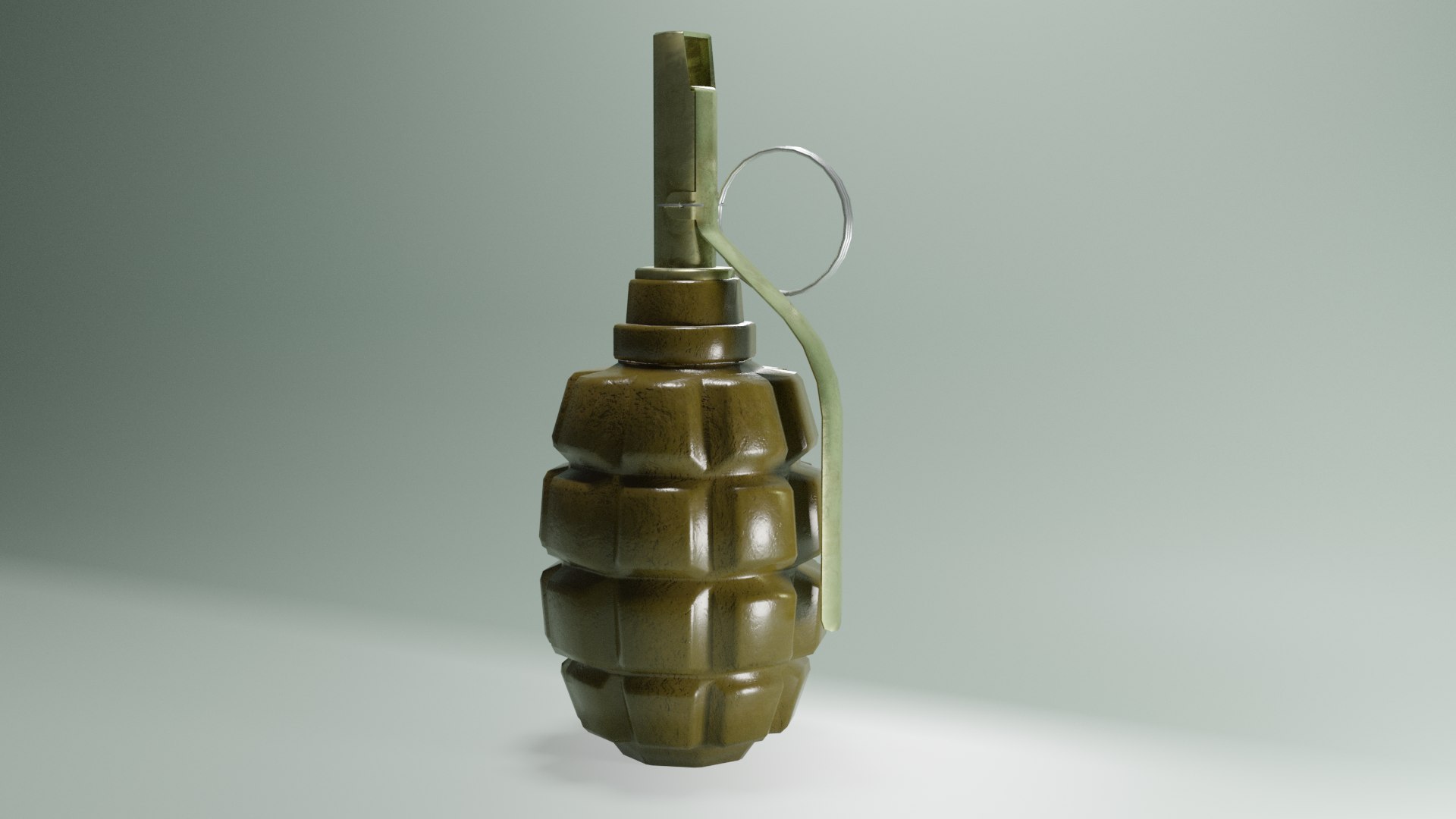 Grenade F1 Low-poly 3D Model 3D - TurboSquid 2049198